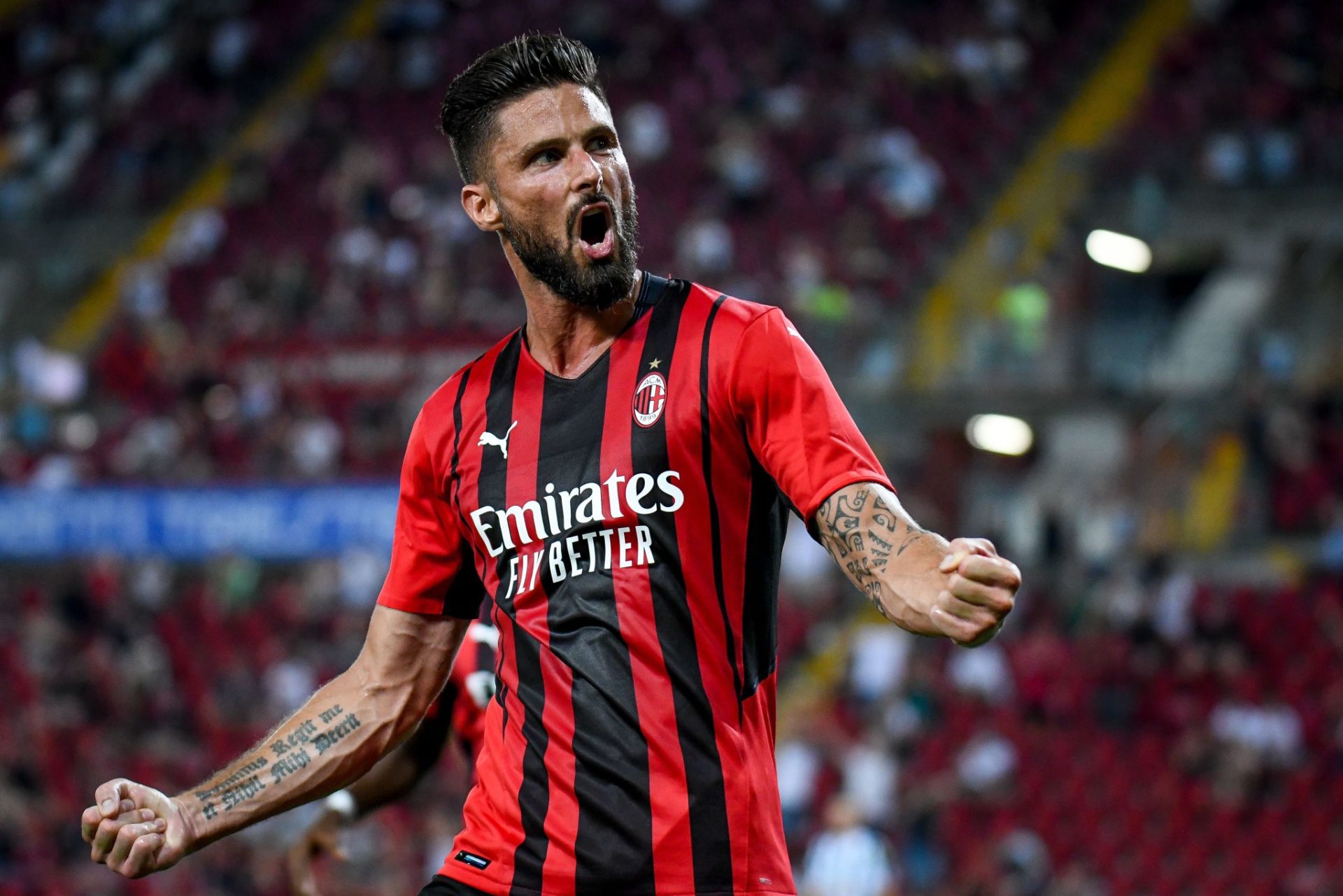Giroud a Sky: "Sono molto felice di essere tornato. Stasera ci aspetta ...