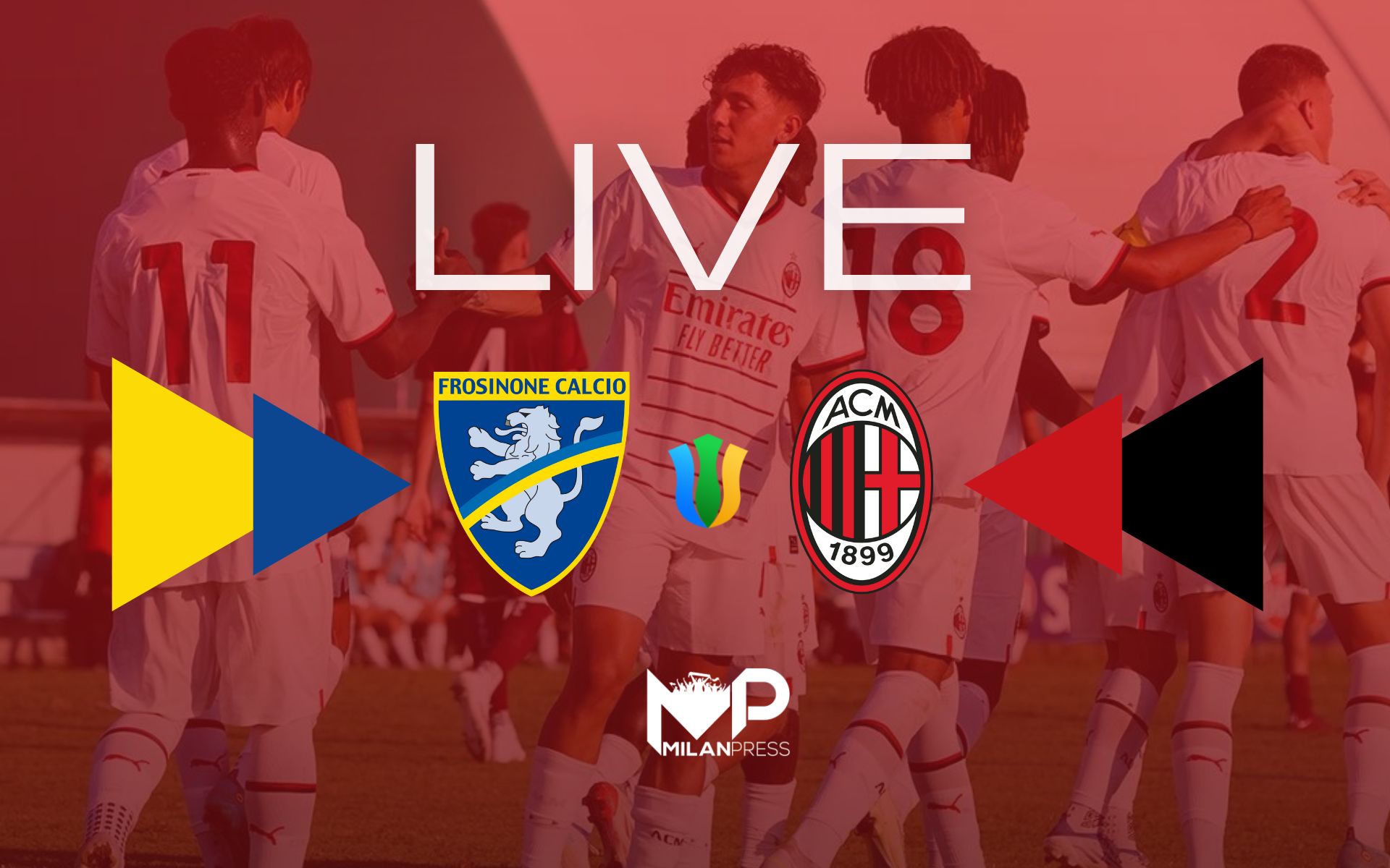Mp Relive Primavera 1 Frosinone Milan 3 0 Rivivi Con Noi Il Match