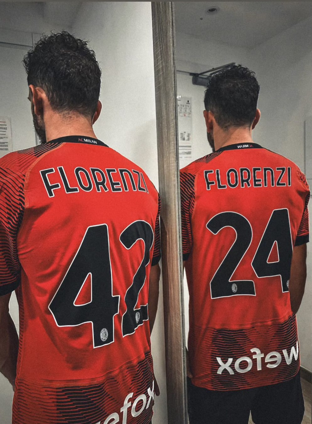 Anche Florenzi cambia numero di maglia: l'annuncio social - MilanPress