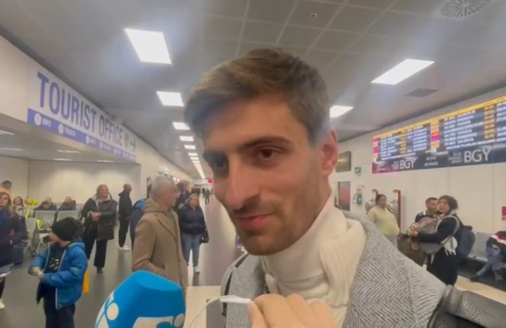 MP VIDEO - L'arrivo di Matteo Gabbia e le prime parole: "Sono contento ...